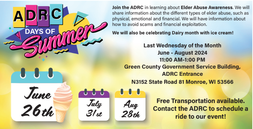 ADRC Days of Summer | ADRC